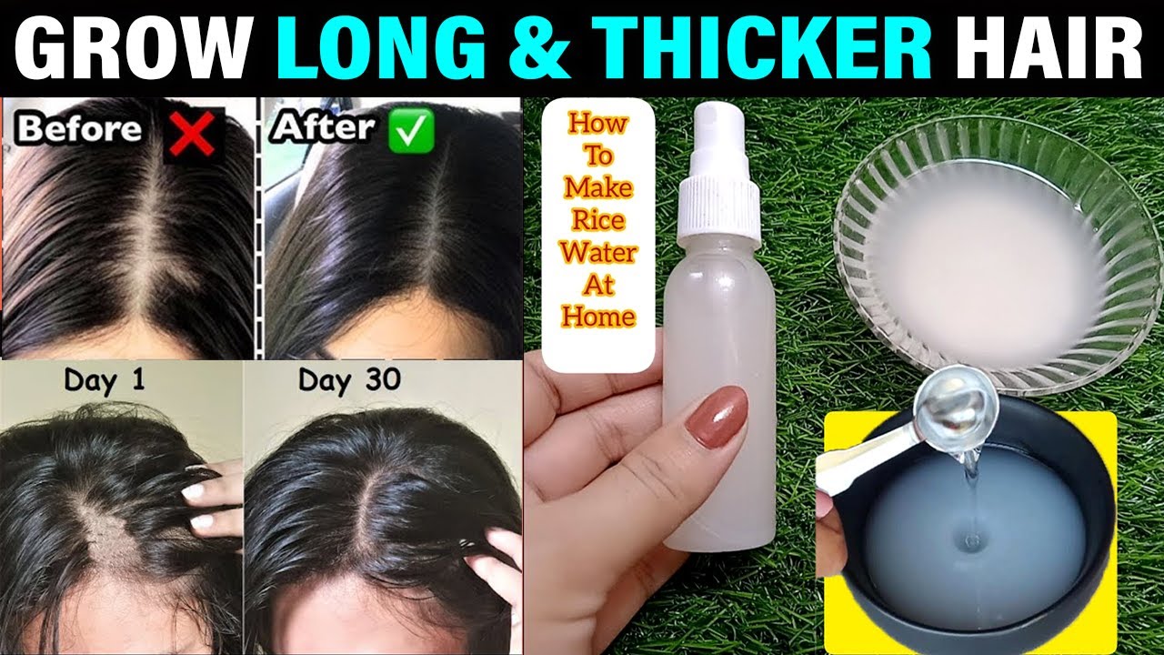 How to Grow Hair Faster at Home | Grow Long & Thicker Hair Naturally ...