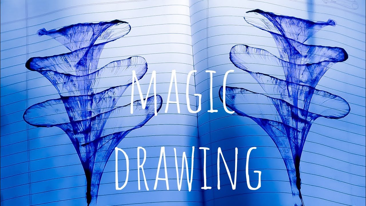 magic drawing without using brush || mbs tech 2020 - YouTube