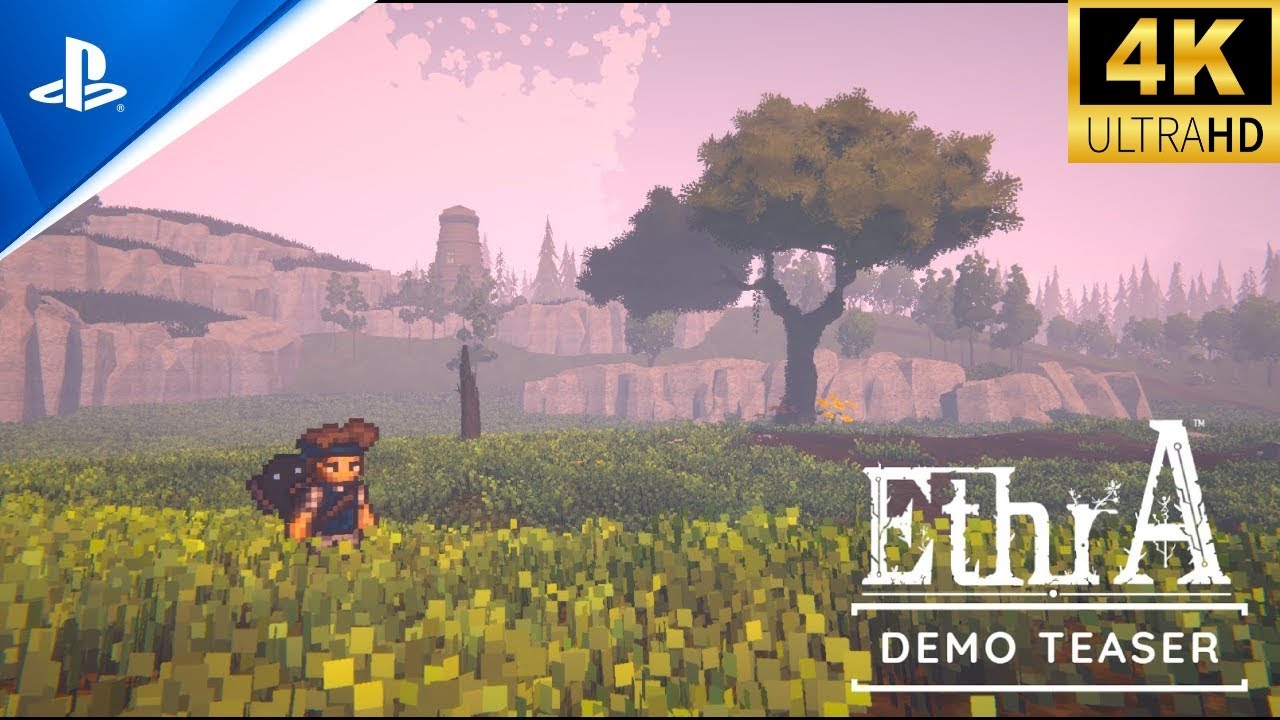 EthrA | Demo Teaser And EXCLUSIVE Gameplay | New Pixel 3D Indie Game ...