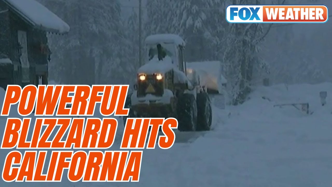 Conditions Starting To Deteriorate As Dangerous Blizzard Pounds ...