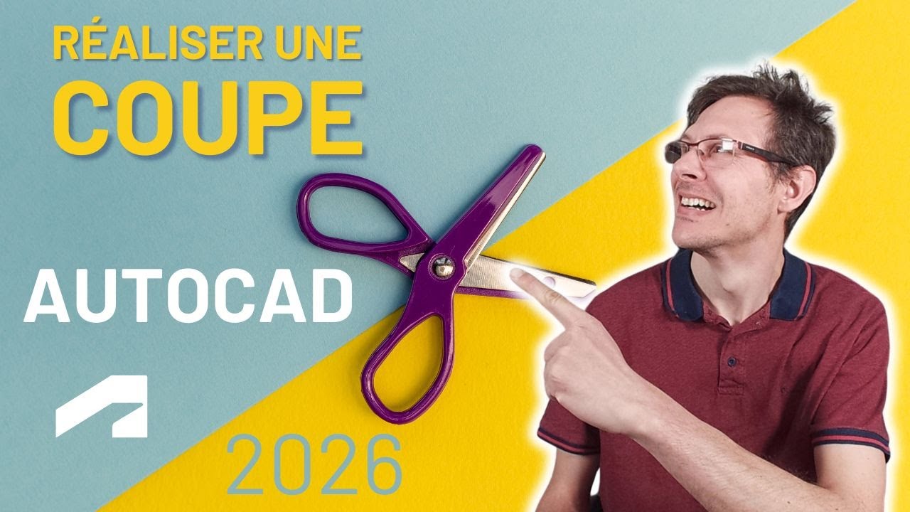 ️ AutoCAD 2026 : Réaliser une Coupe Complète Facilement ! 🏗️📐 - YouTube