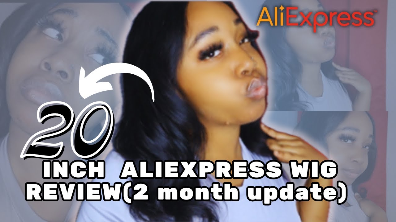 20 INCH ALIEXPRESS WIG REVIEW(2 month update) ft VRVOGUE. #wiginstalls ...