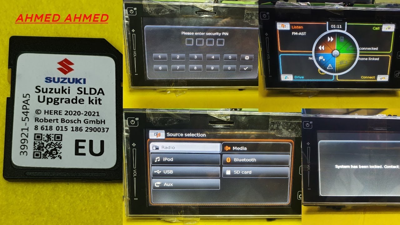 Suzuki SWIFT SX4 S-CROSS VITARA BALENO 39920-52RA6 52R0 security code ...