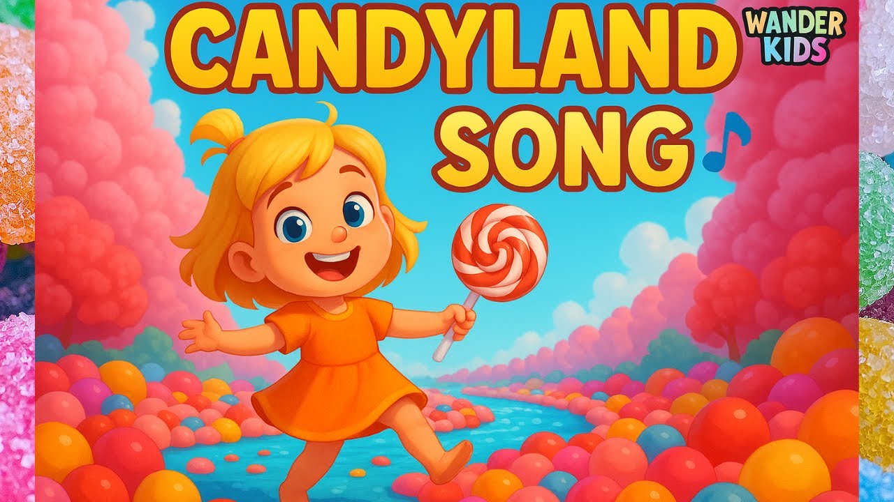 Candyland Song For Kids | Candy Song | Super Catchy Kids Dance Song ...