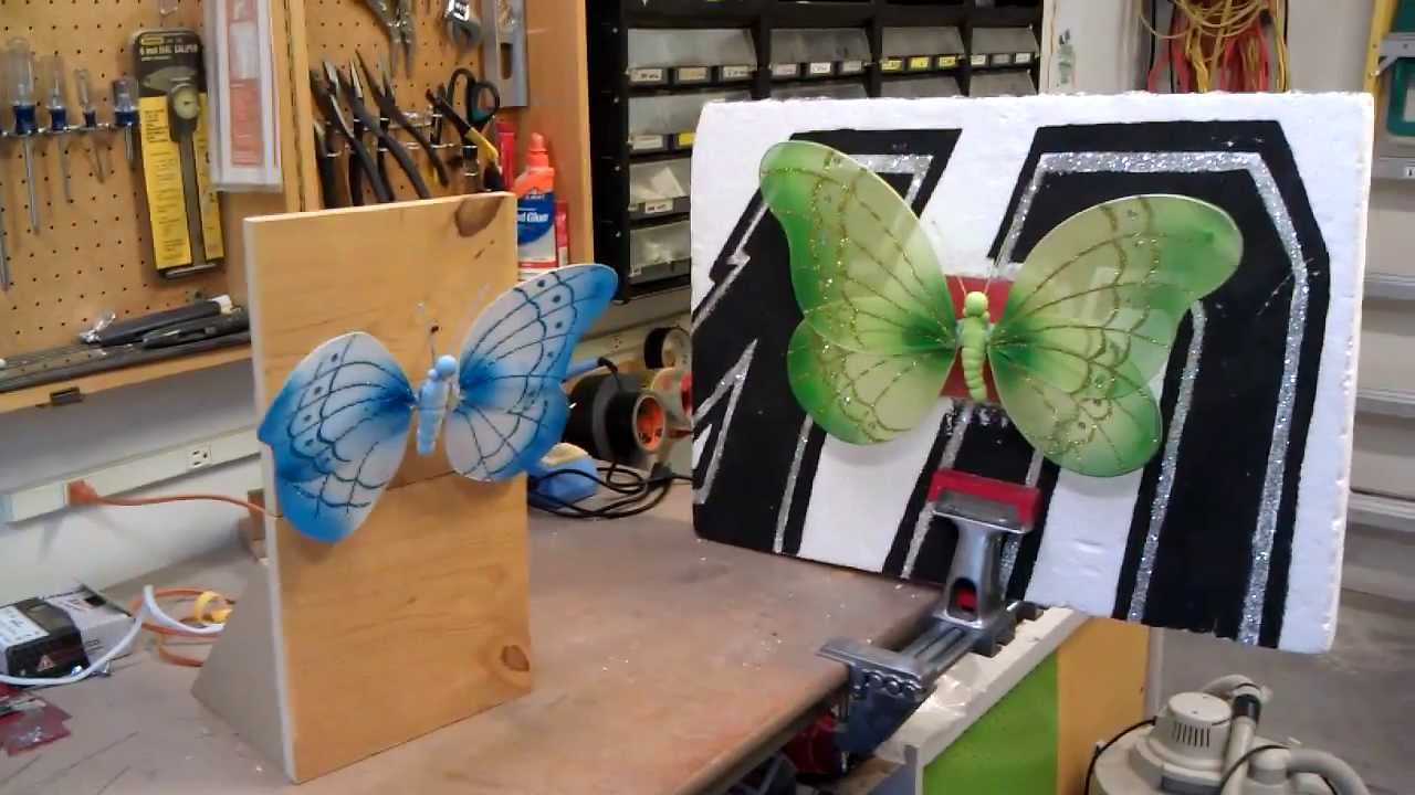 Butterfly Wings Flapping -Big & Small - YouTube