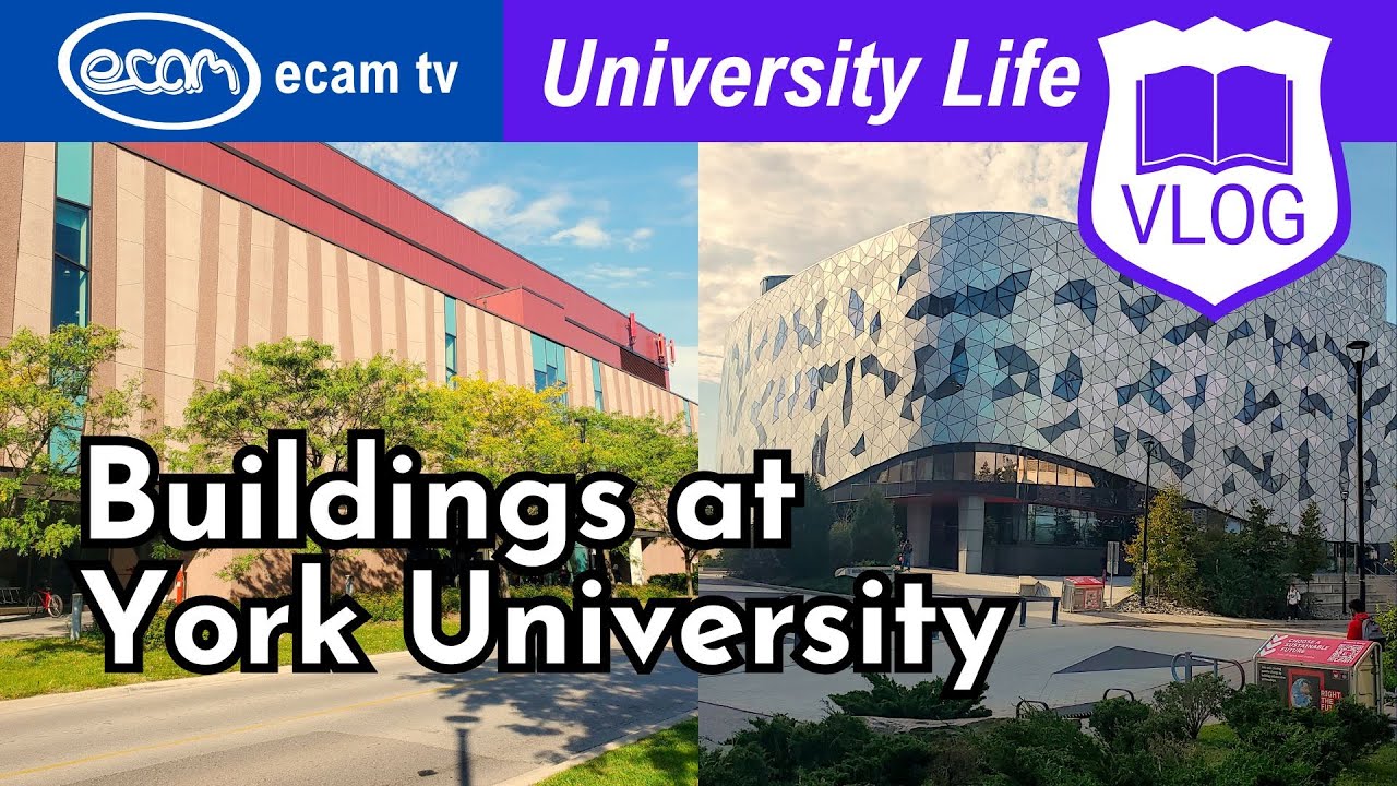 Uni Vlog 5 | Buildings at York University | Keele Campus Tour | Glendon ...