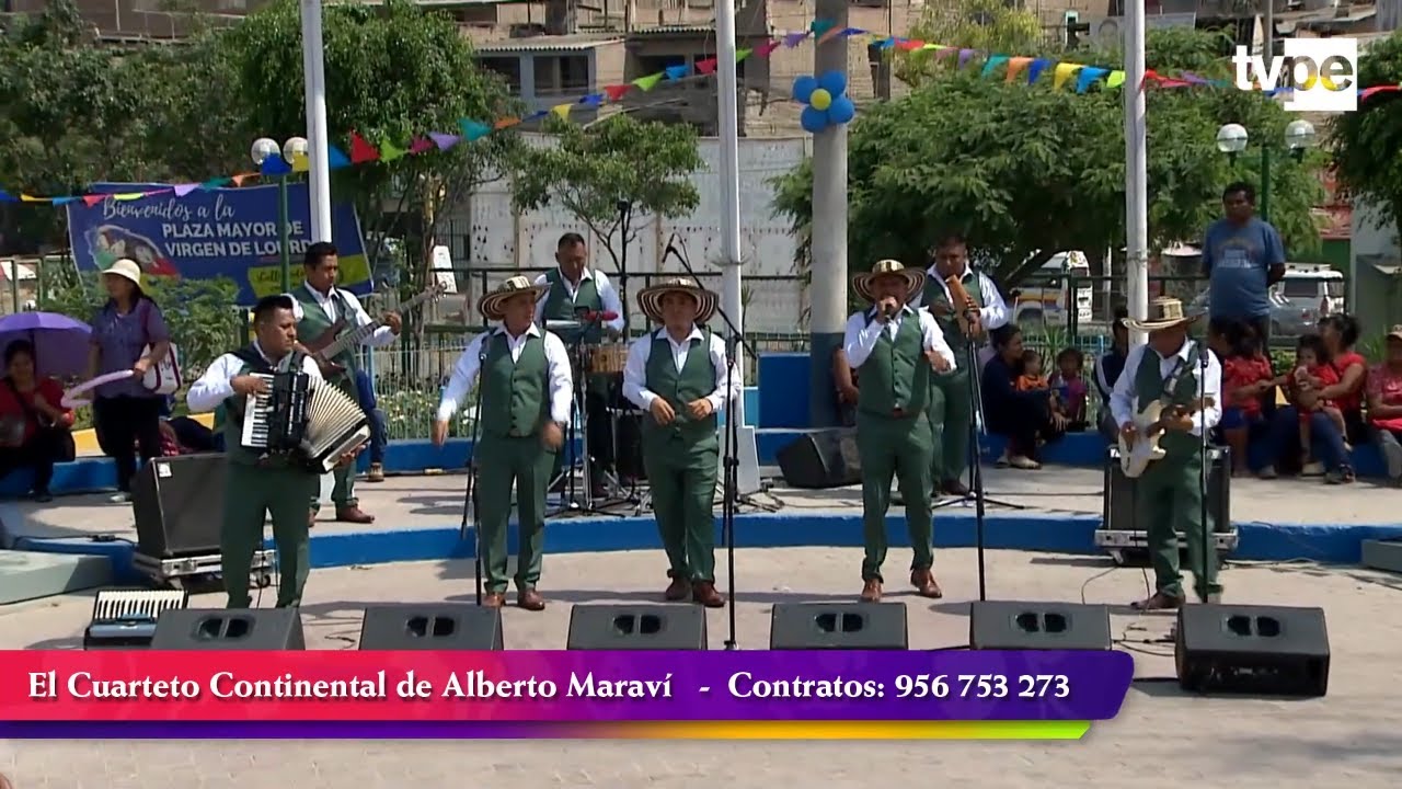 Cuarteto Continental de Alberto Maraví - Mix Llorando Se Fue (En Vivo ...