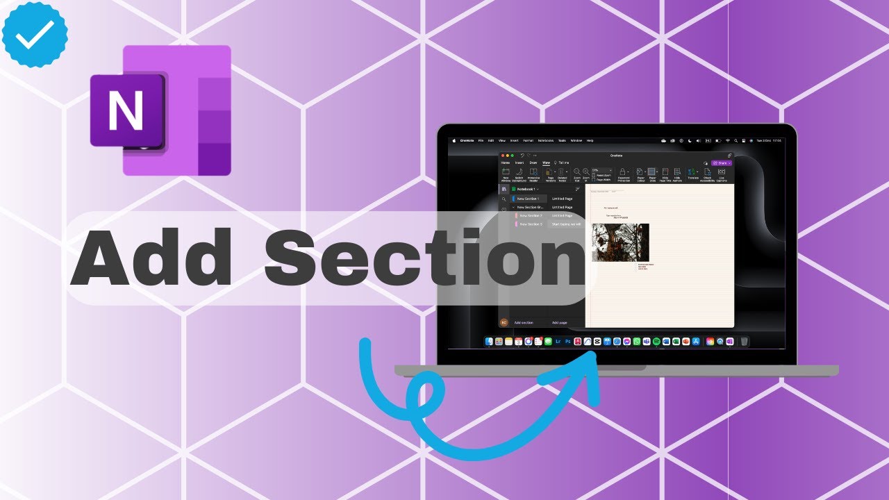 How To Add Section On OneNote? - YouTube