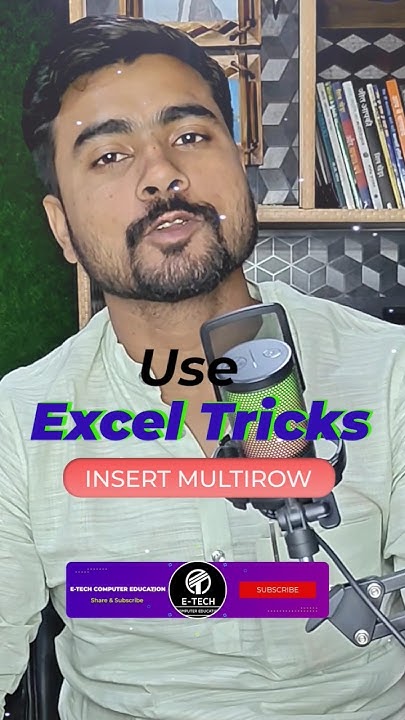 How To Insert Multiple Rows In Ms Excel Youtubeshorts Trendingshorts Excelhacks Youtube