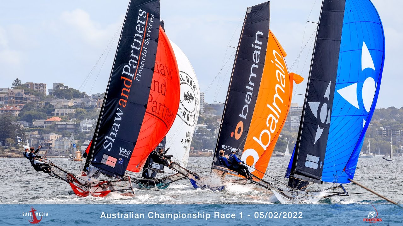 18ft Australian Championship Race 1 - 05/02/22 - YouTube