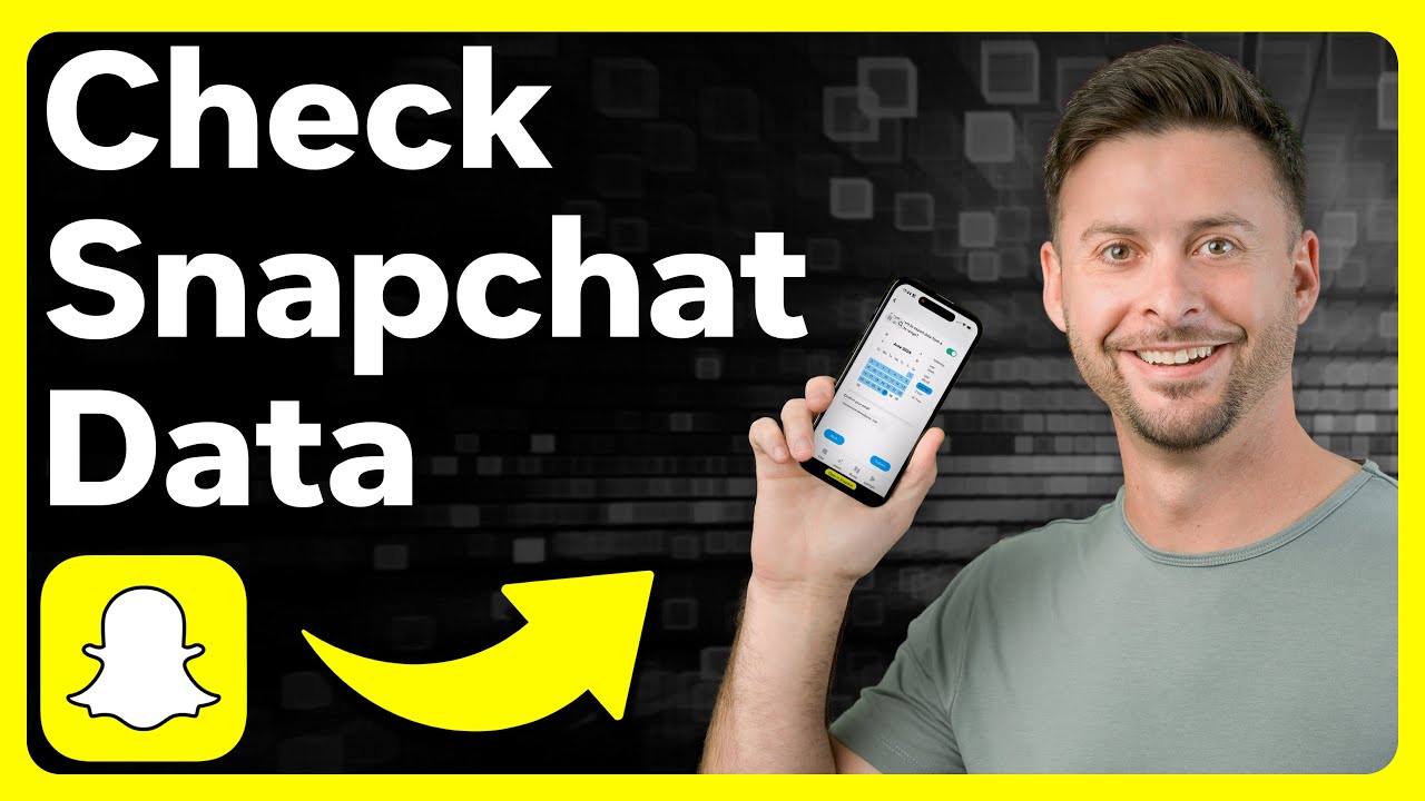How To Check All Snapchat Data - YouTube