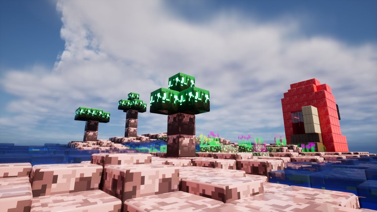 minecraft-ish level in UE5 - YouTube