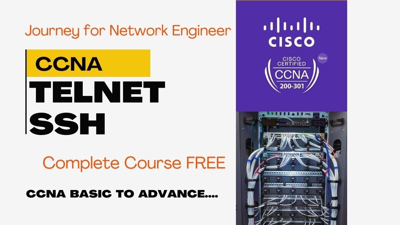 CCNA Telent SSH Class 26 #ccna #education #computernetworking #cisco # ...