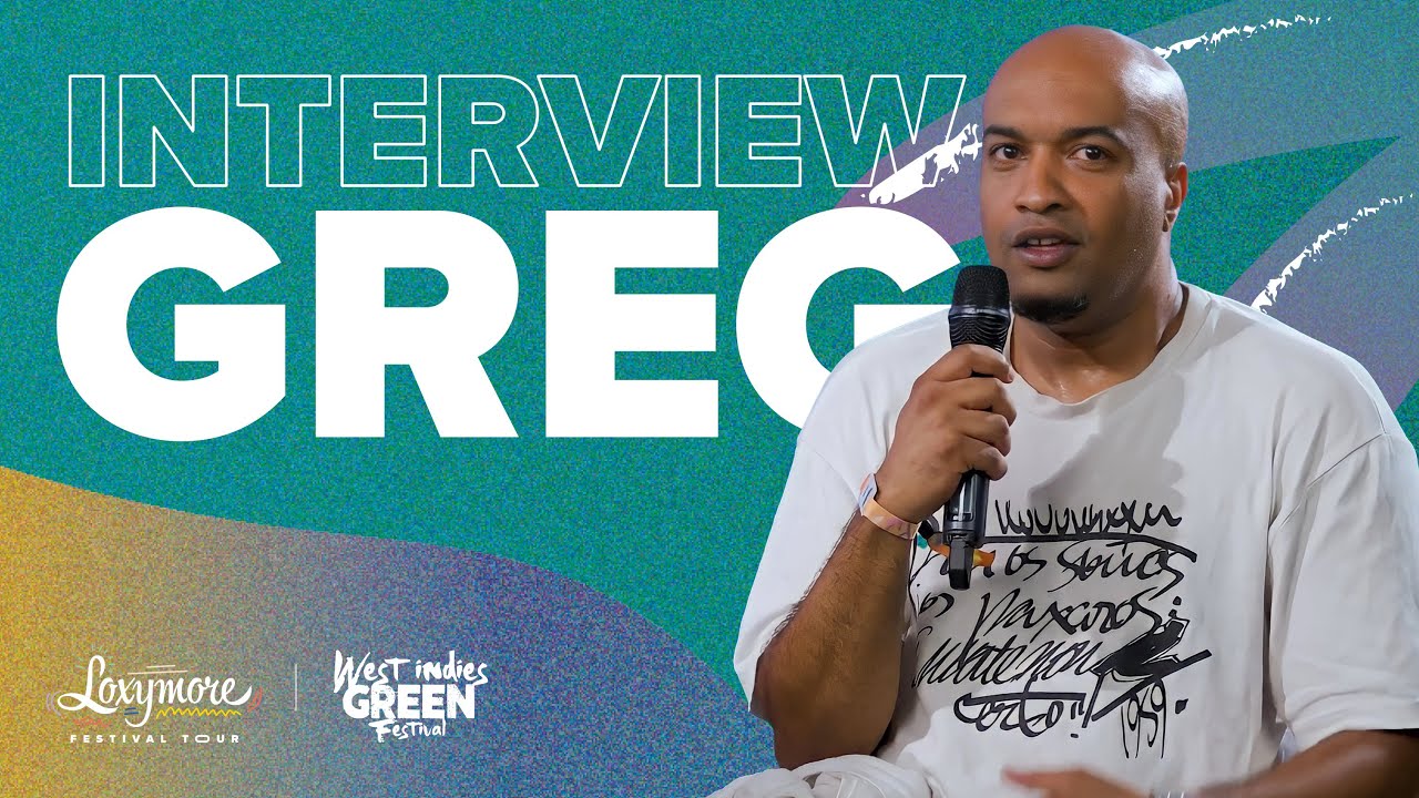 Dj Greg - ITW West Indies Green Festival | Loxymore Festival Tour - YouTube