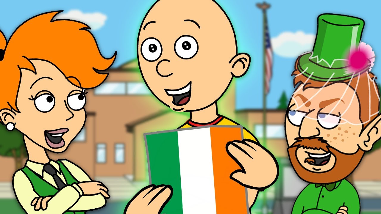 ST. PATRICK'S DAY Behavior Card Day/Caillou Gets The Irish Card - YouTube