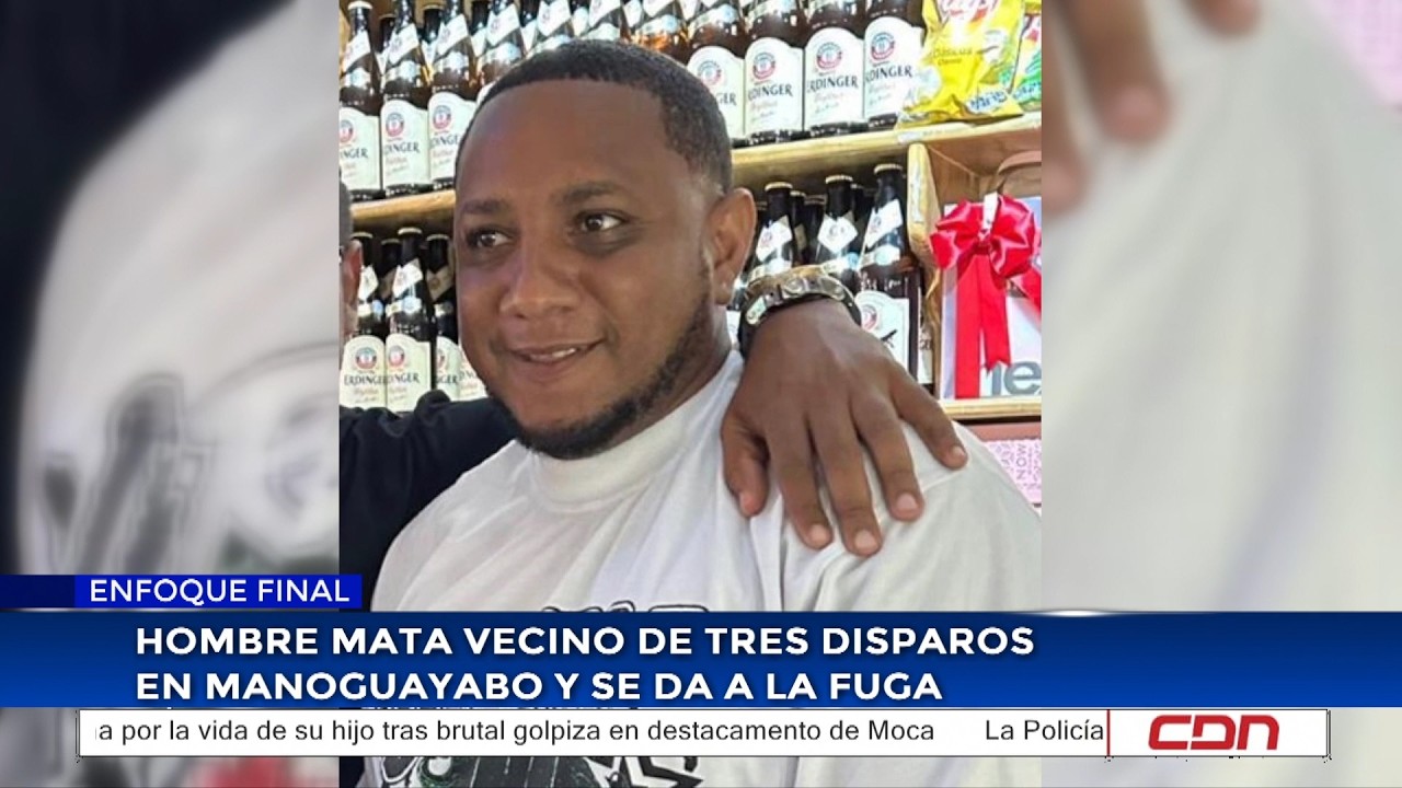 Hombre mata vecino de tres disparos en Manoguayabo y se da a la fuga ...