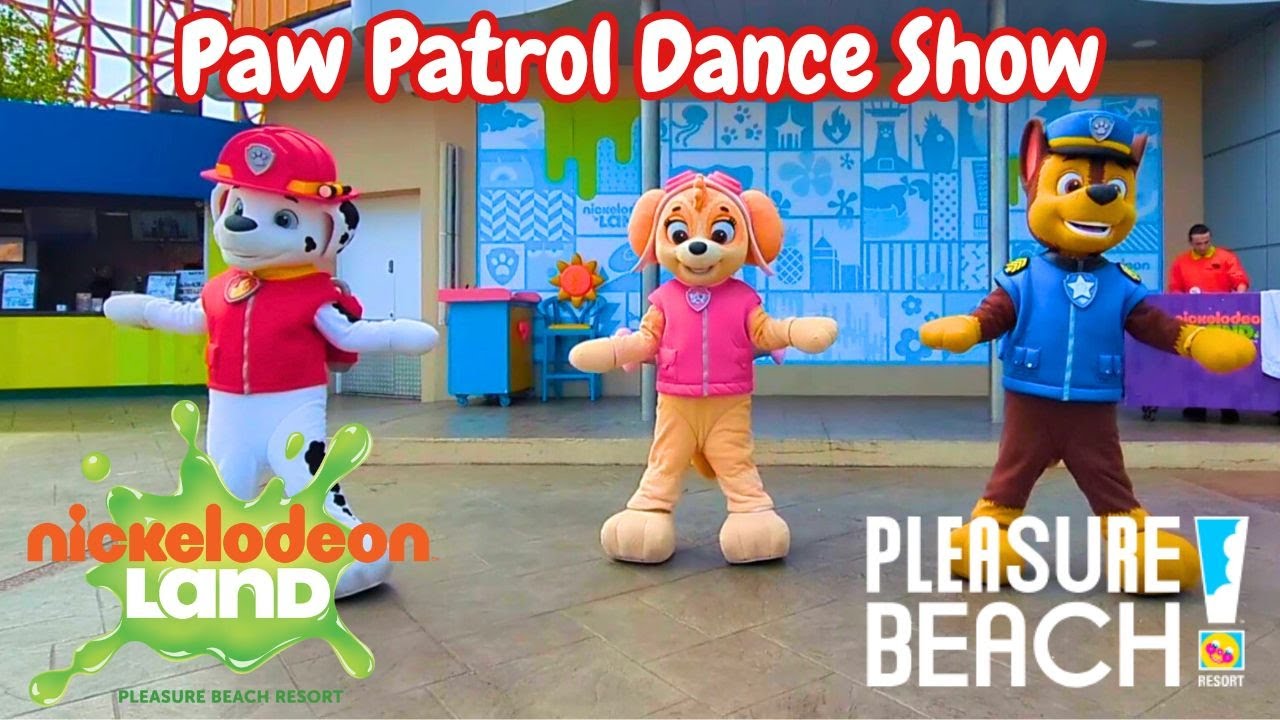 Paw Patrol Dance Show with Marshall, Skye & Chase Paw Patrol Month 2024 ...