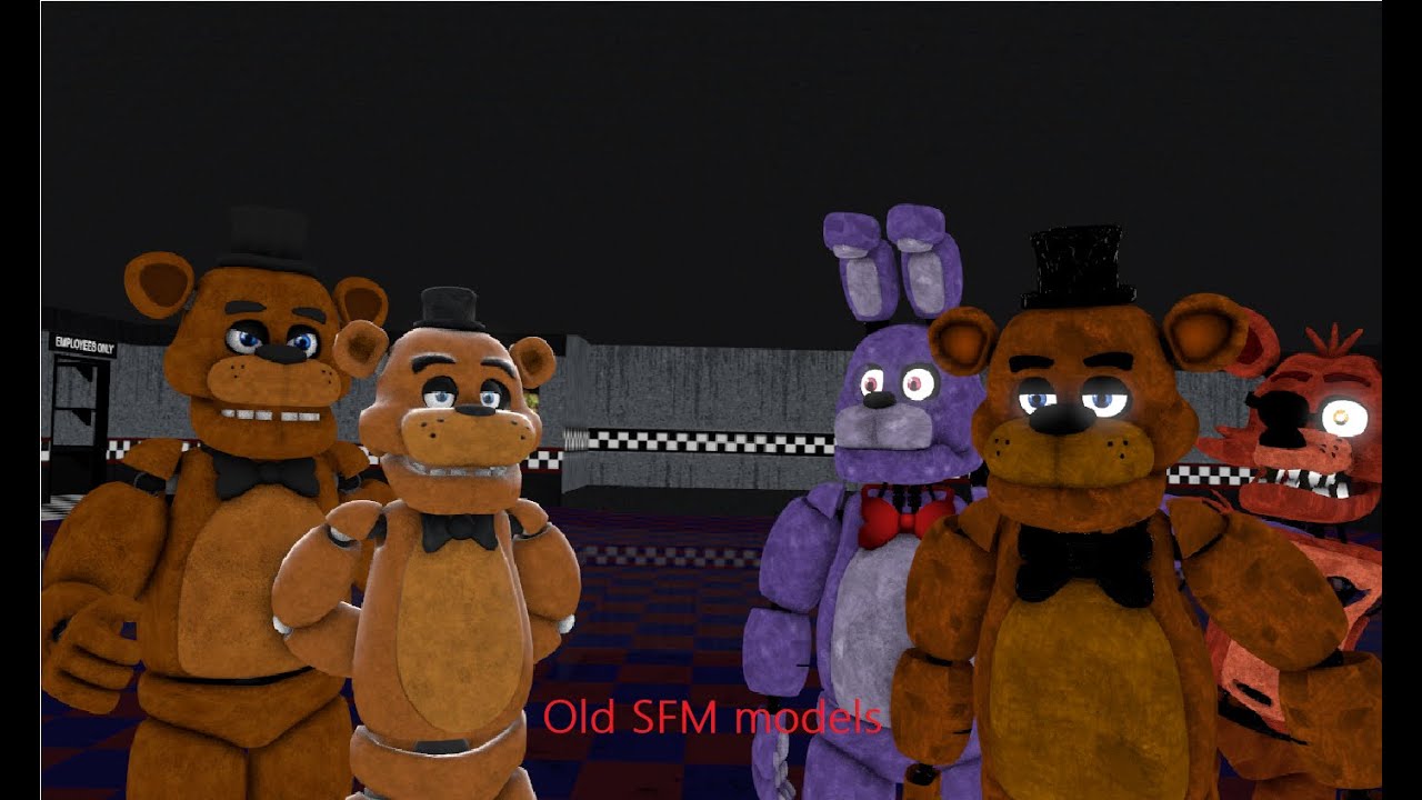 (fnaf sfm)Old sfm models - YouTube