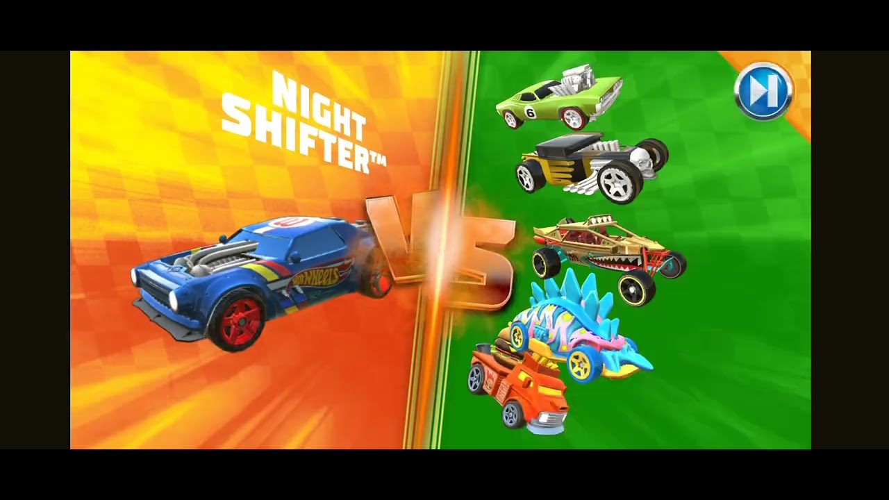 Hotwheels unlimited 5 Night shifter race - YouTube