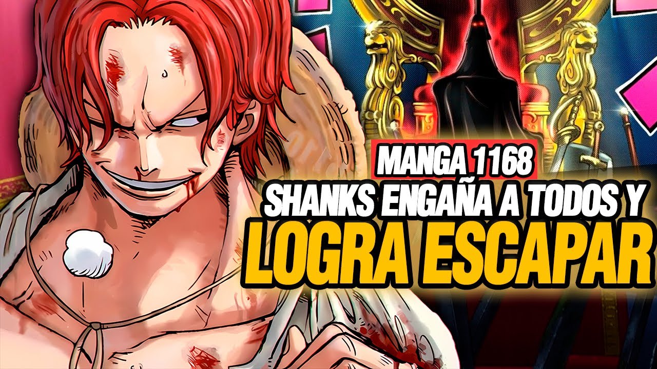 🔴Shanks Escapa e IMU ENFURECE! Arco Elbaf Manga 1168 | One Piece ...