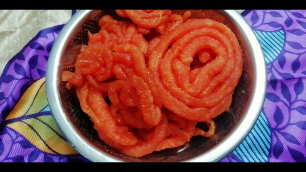 How to make Simple Jilebi - YouTube