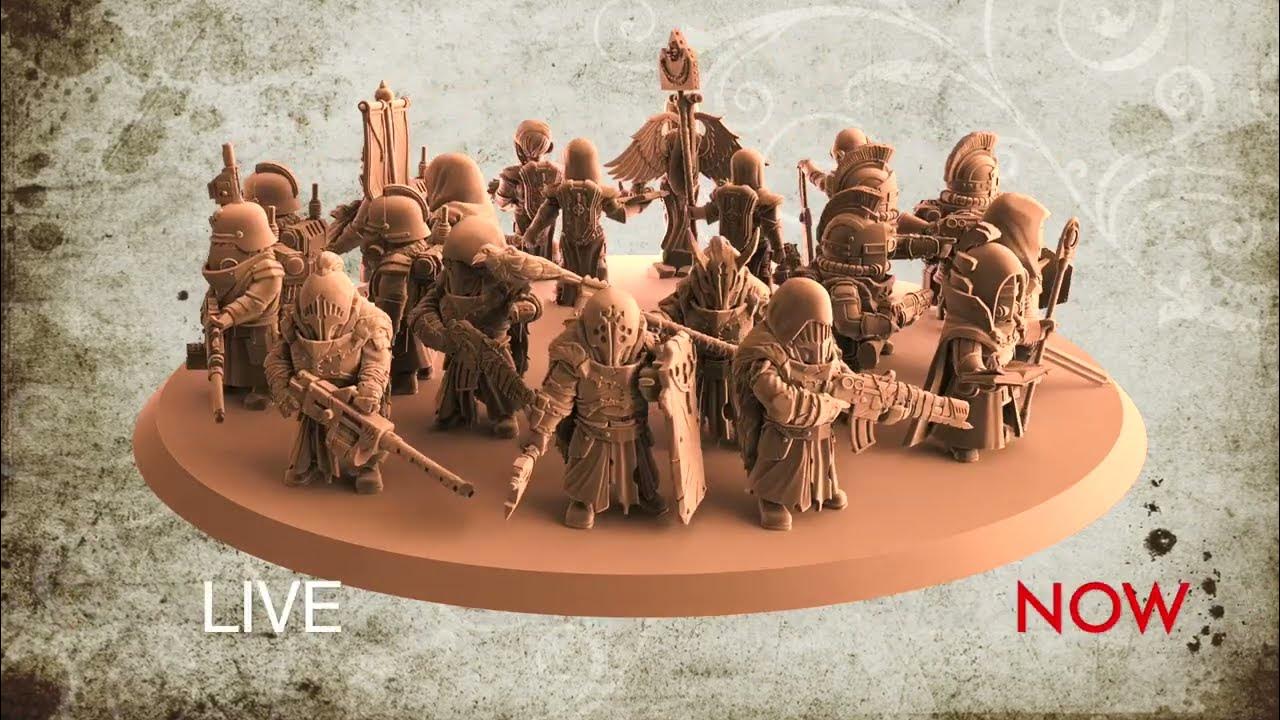Chibi Warriors project preview - YouTube