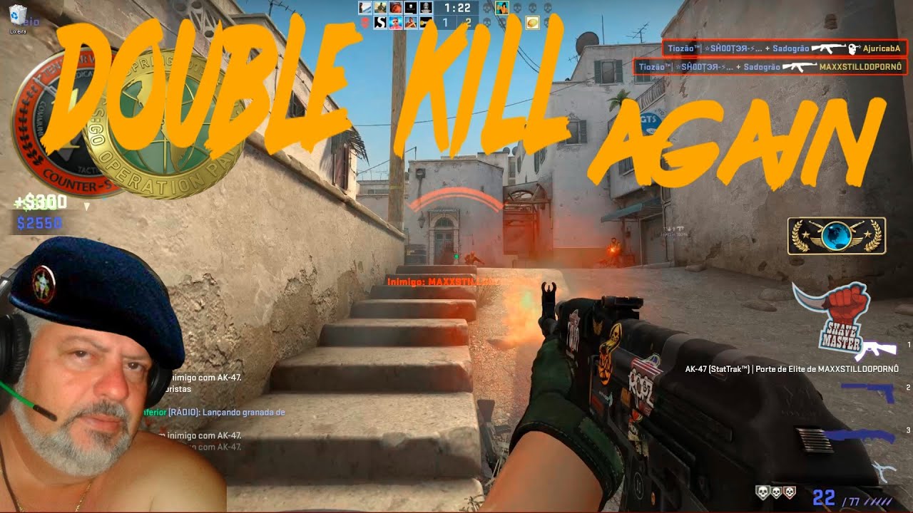 CS GO Double Kill Again 🤪👍 - YouTube