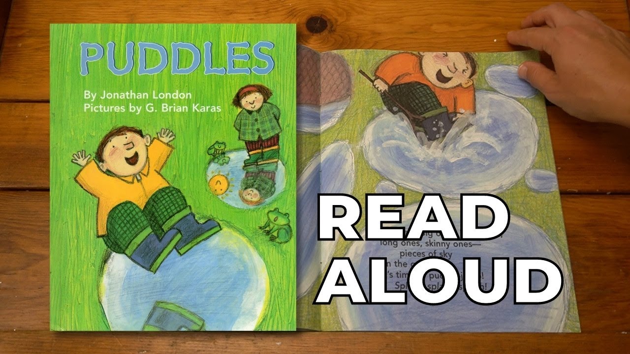 Puddles (Poetry Story) - Read Aloud Books for Kids - YouTube