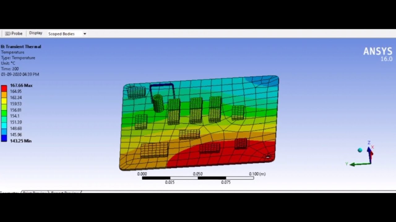 Ansys transient thermal part-1 - YouTube