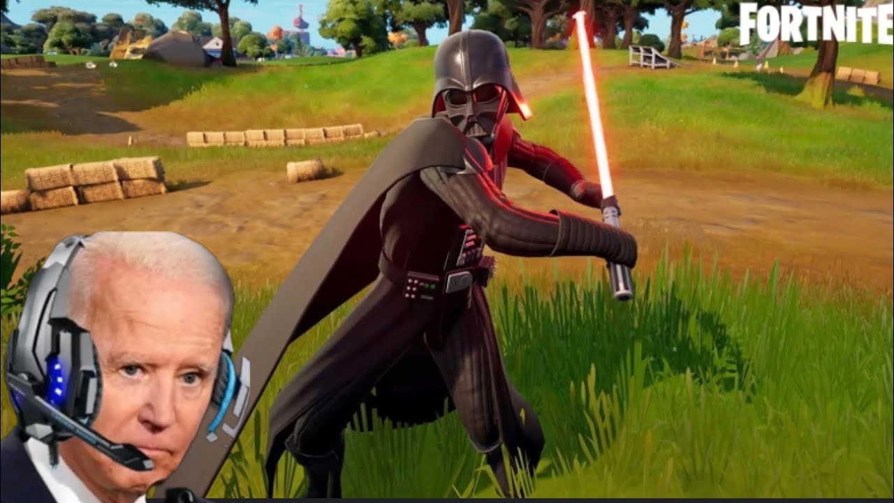 Darth Vader dogs on entire lobby (Joe Biden gets dogged on) - YouTube