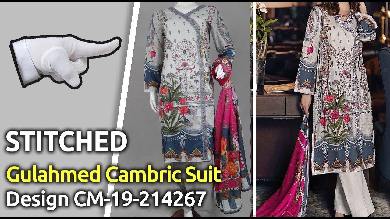 Latest GULAHMED Winter Collection 2019 | Pakistani Stitched Winter ...