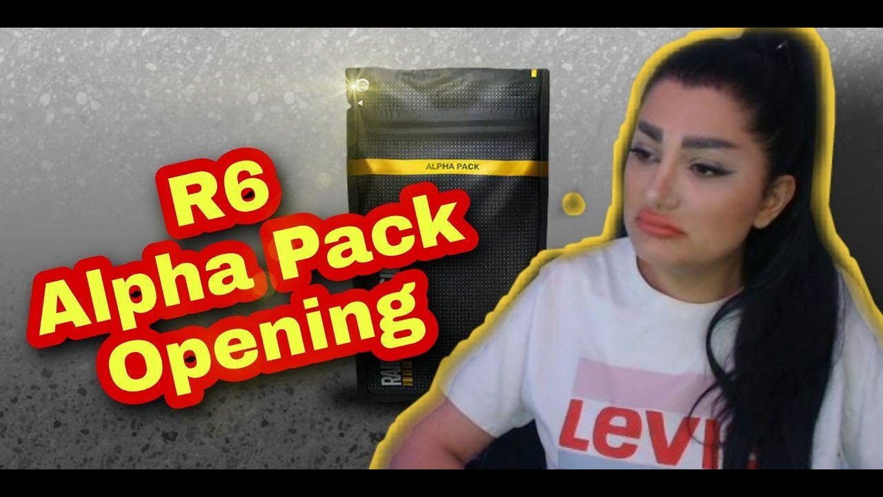 ALPHA PACK OPENING R6 - باز کردن 50 تا الفا پک - RozaLita - - YouTube
