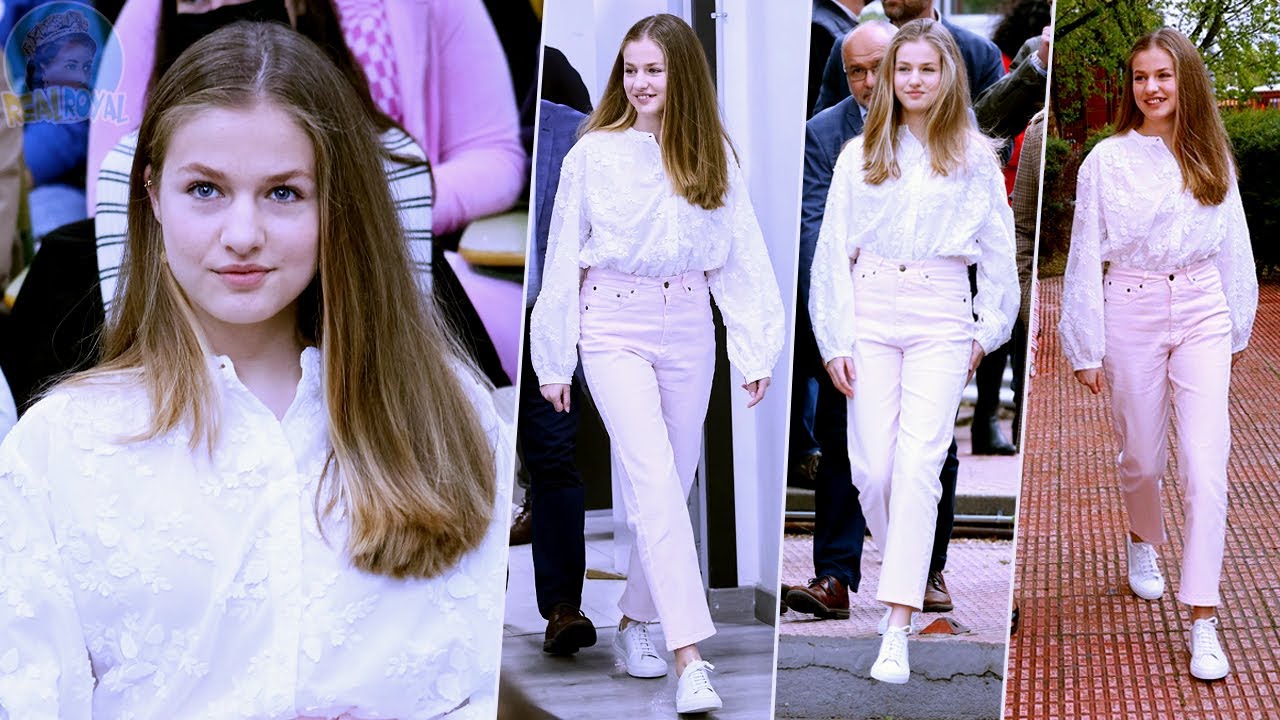 Princess Leonor Makes a Stunning Appearance at Solo Engagement During ...