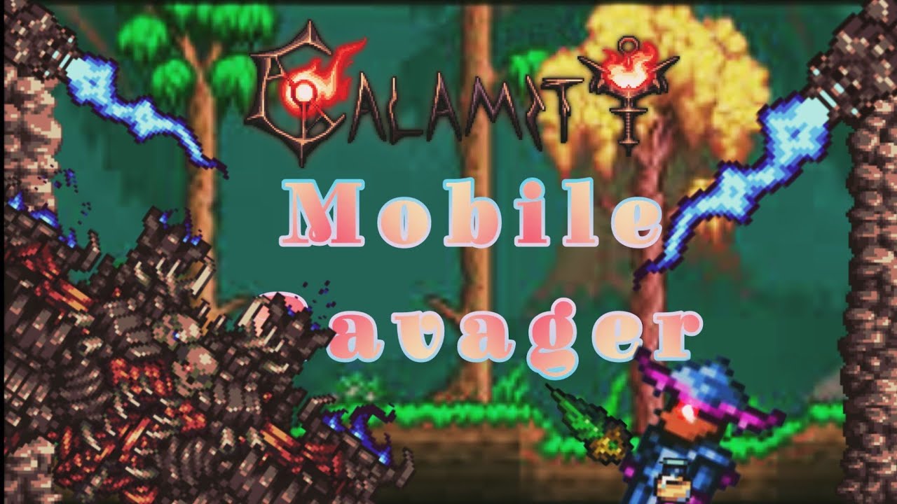 Terraria TModLoader mobile (Calamity Mod) - Revengeance Ravager - YouTube