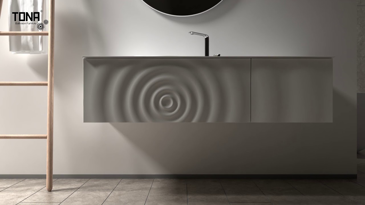 Wave - Unique Bathroom Vanity - TONA - YouTube
