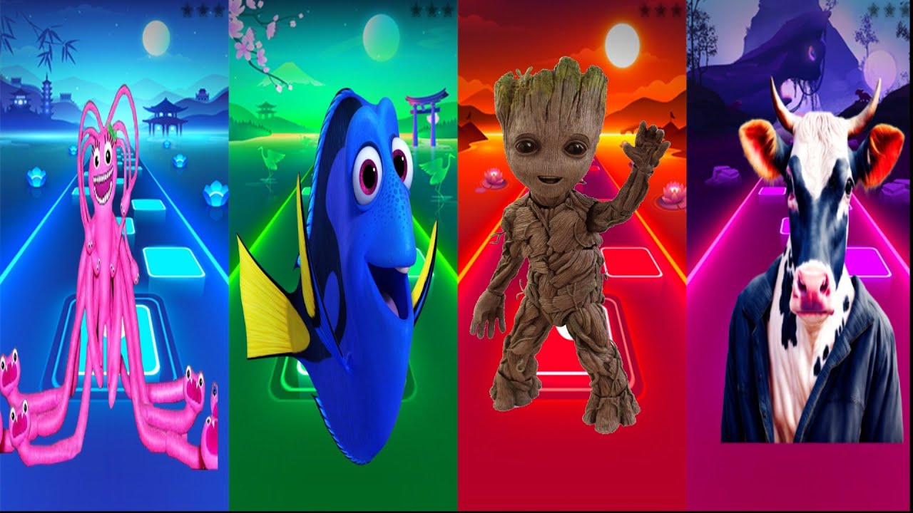 Mommy_Long_Legs_Poppy_Chapter_2🆚Finding_Dory🆚I_Am_Groot🆚FUNNY_COW💦Who ...