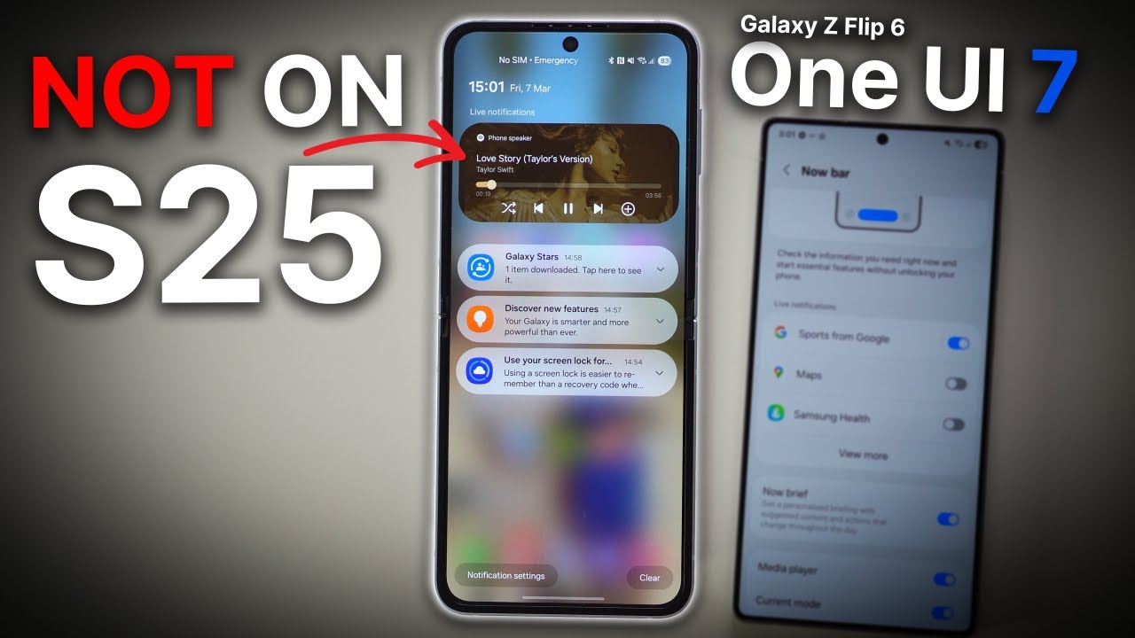 One UI 7 & Z Flip 6 - One BIG Change! - YouTube