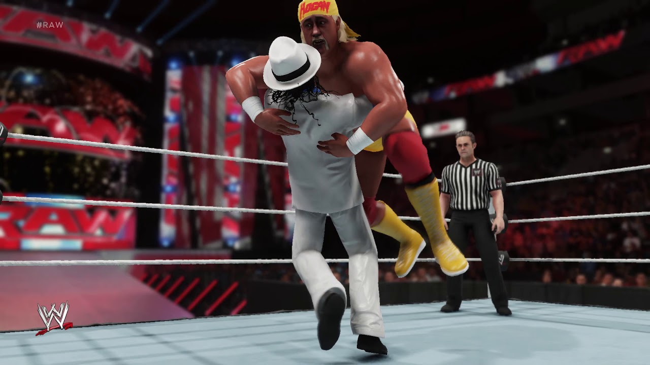 WWE 2k19 Hulk Hogan vs. Michael Jackson - YouTube