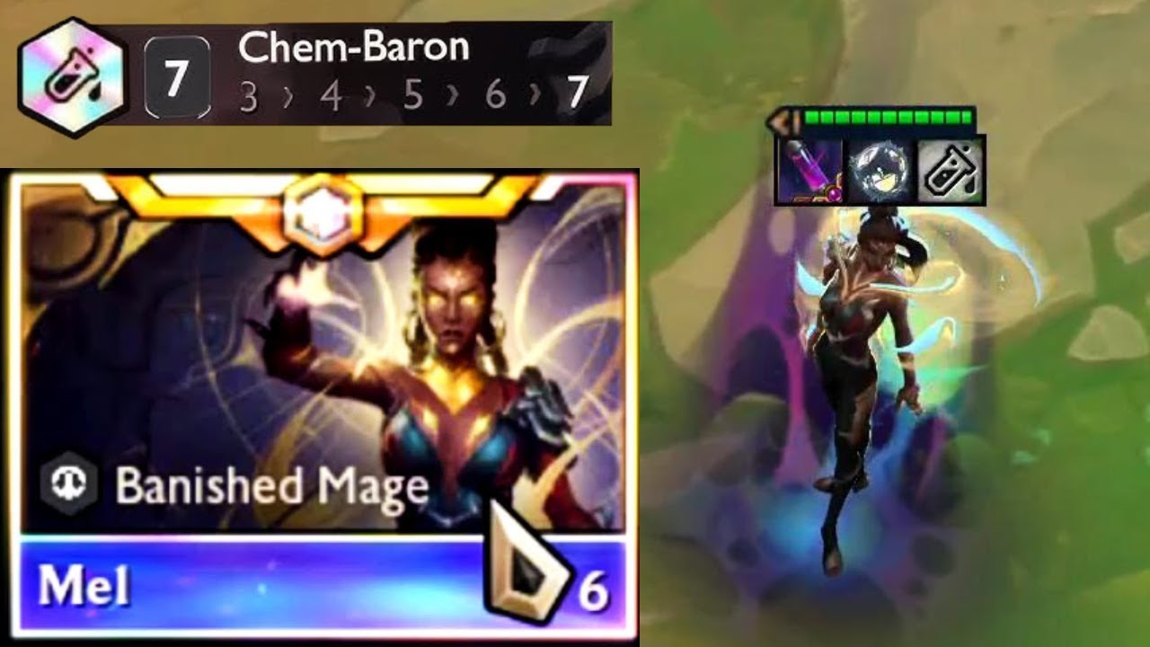 7 Chem-Baron Mel Carry !???⭐⭐⭐ | TFT SET 13 Arcane - YouTube