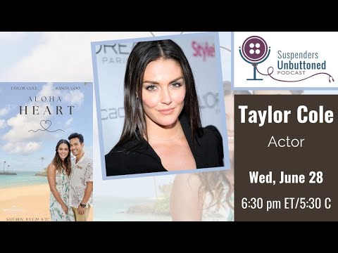 Actor Taylor Cole Interview.