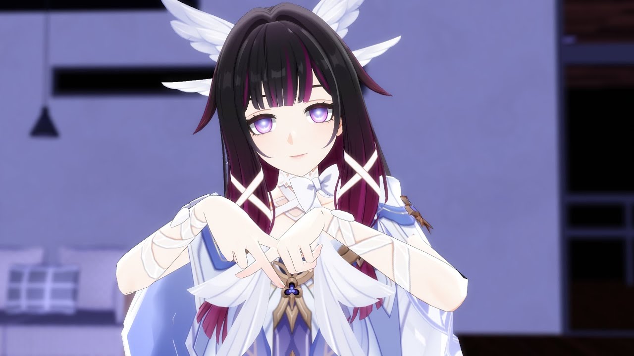 [ MMD Genshin Impact ] 魔性の女A - Columbina #genshinimpact #mmd #fyp - YouTube