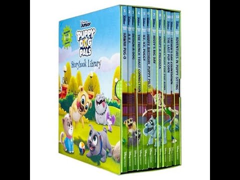 Puppy Dog Pals Storybook Library 12 Books Set - YouTube