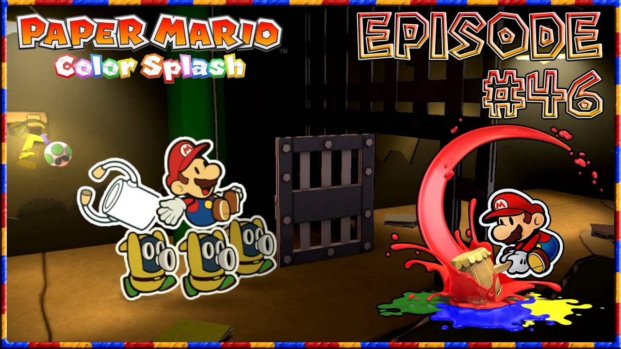 Paper Mario: Color Splash - Plumb The Depths, Quicksand Prisoner ...