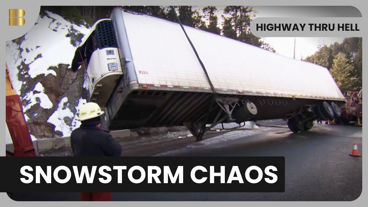 Snowstorm Rescue - Highway Thru Hell - S02 EP10 - Reality Drama - YouTube