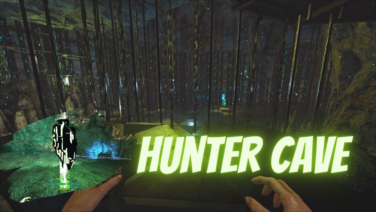 Ark | How to Build The Island Hunter Cave | 2023 - YouTube