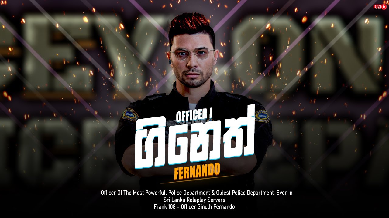 🔴තිබ්‍බට පොඩි job එකක් .... 🚓😊| Ceylon Roleplay | GINETH FERNANDO | DAY ...