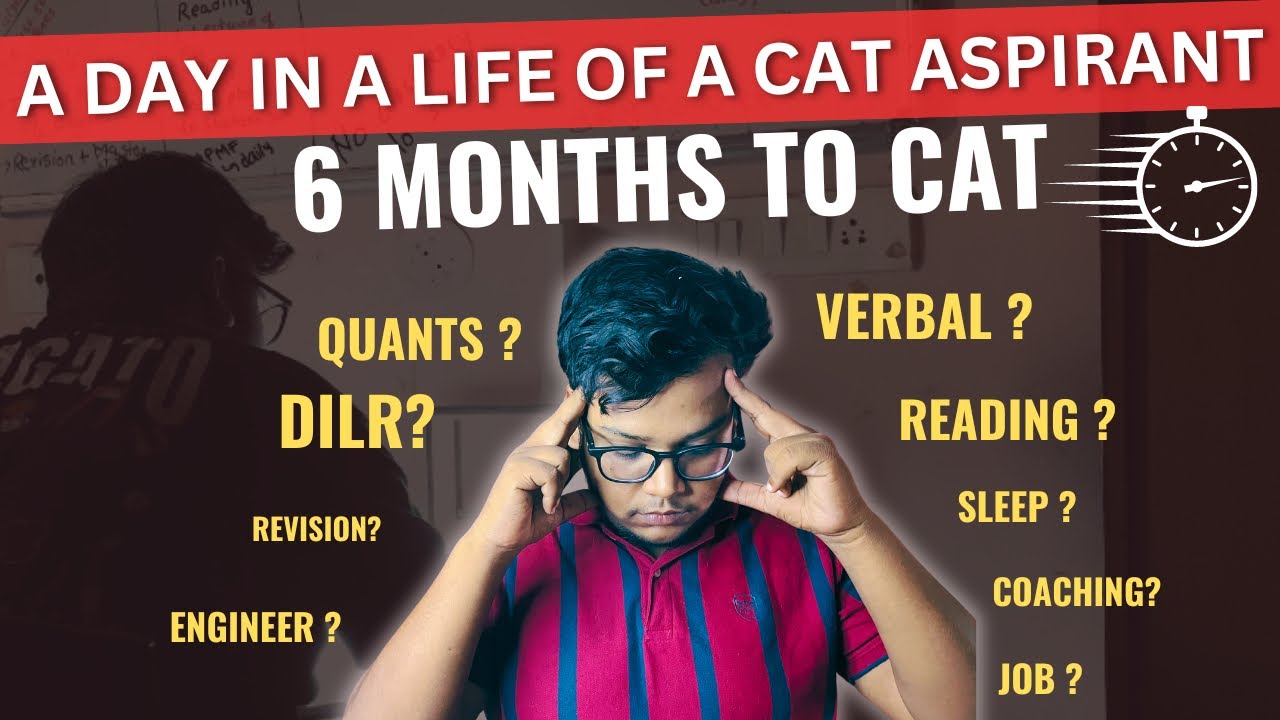 CAT ASPIRANT : A Day in a life of al Life| - YouTube