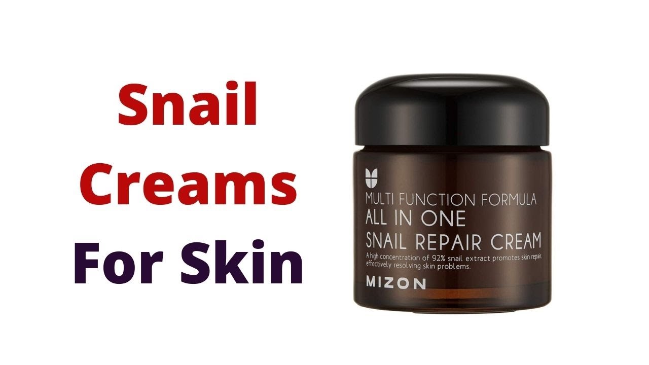 Top 6 Best Snail Creams For Skin - YouTube