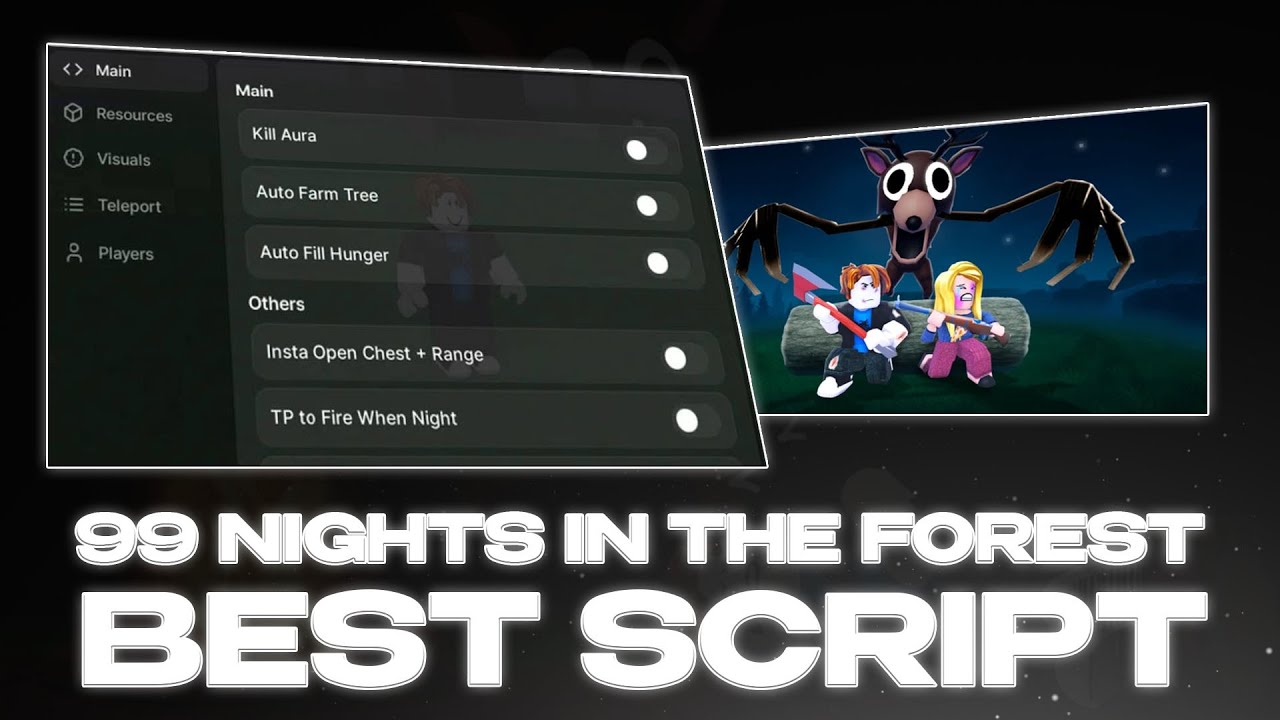 99 Nights In The Forest Script *NO KEY* - Bring Everything, Reach 5000 Days, New Update & More ...