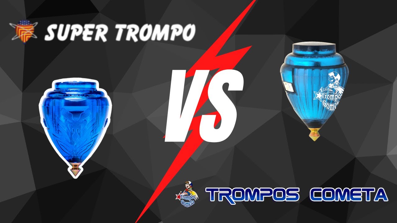 COMETÌN VS MINI SUPER (Trompos cometa vs Super trompo) 1-Parte - YouTube